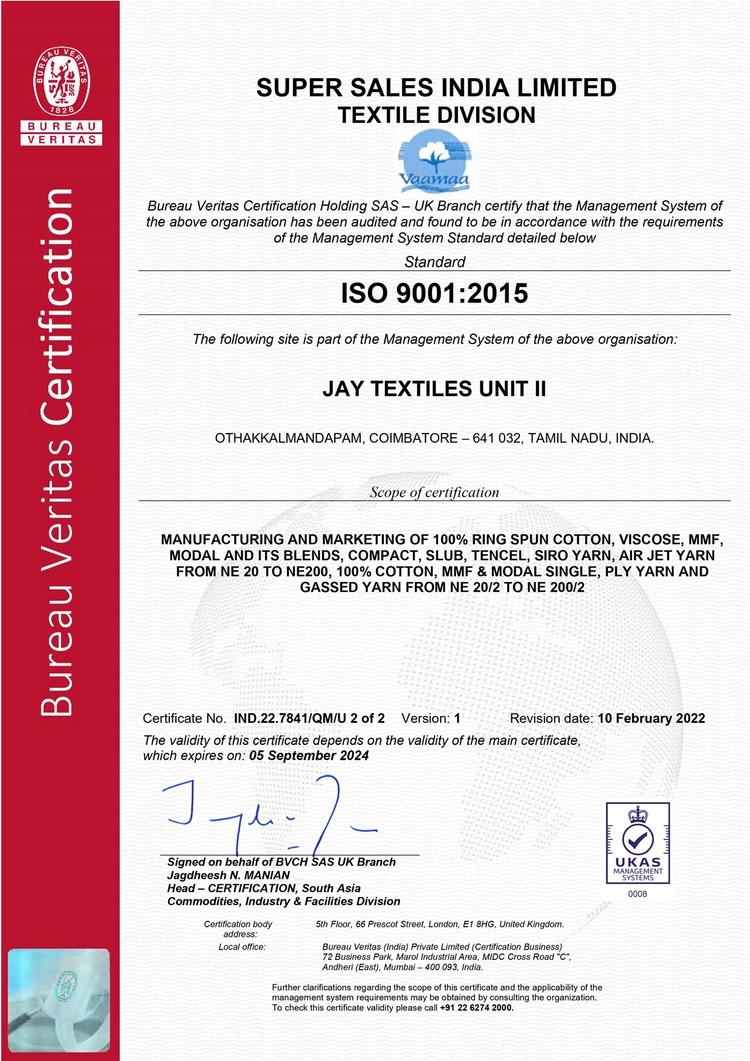 textilecertificate